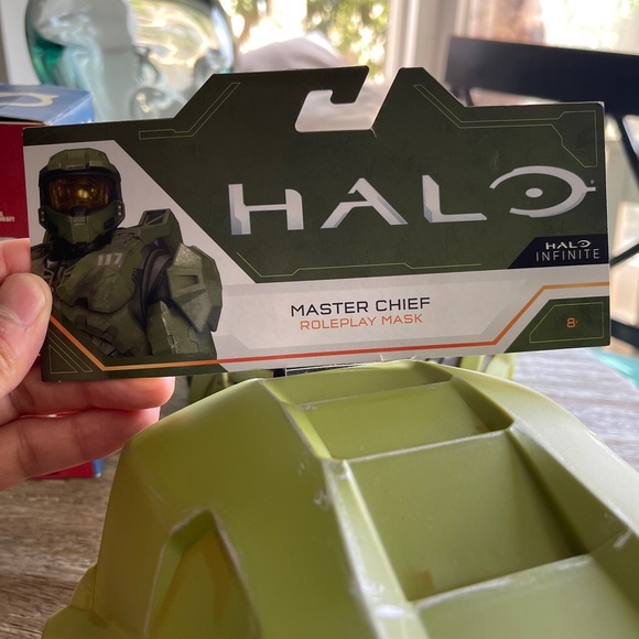 Jazwares | Costumes | Halo Infinite Master Chief Roleplay Mask Cosplay ...
